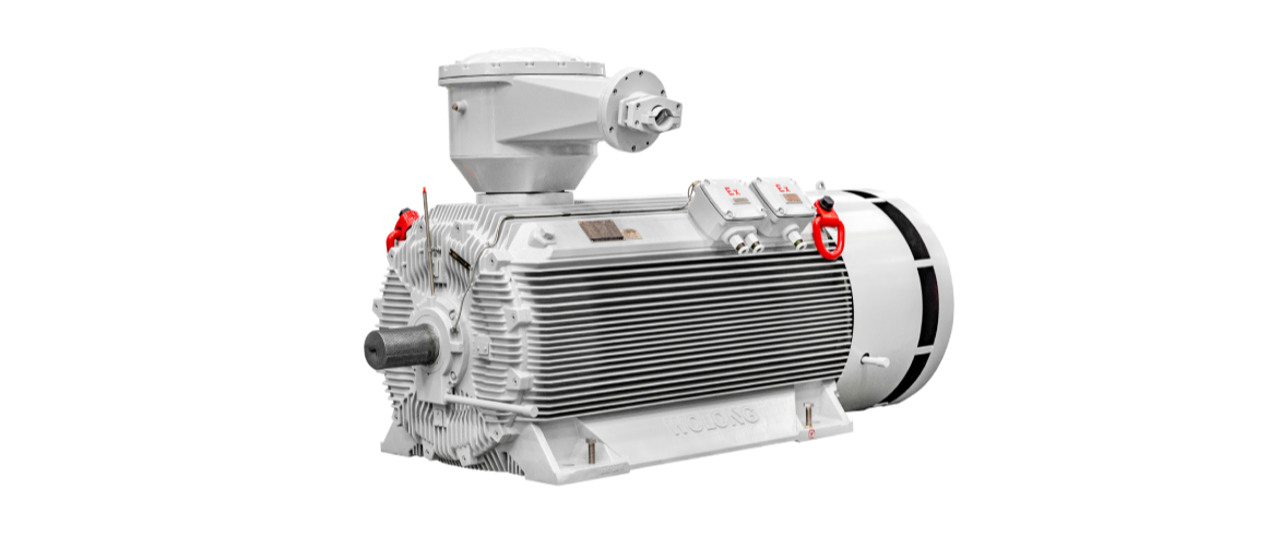 Medium speed permanent magnet synchronous motors (Rib-cooled)-Permanent ...